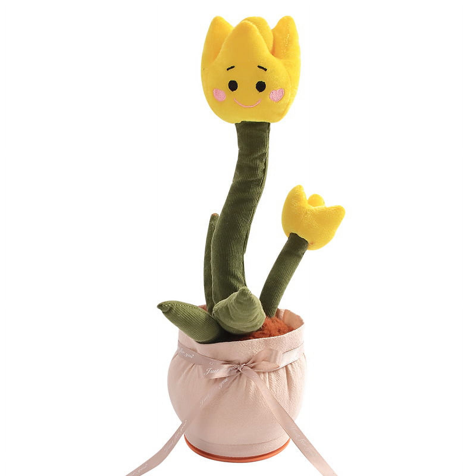 Petmoko Dancing Talking Toy Flower, Singing Record & Repeating What You ...