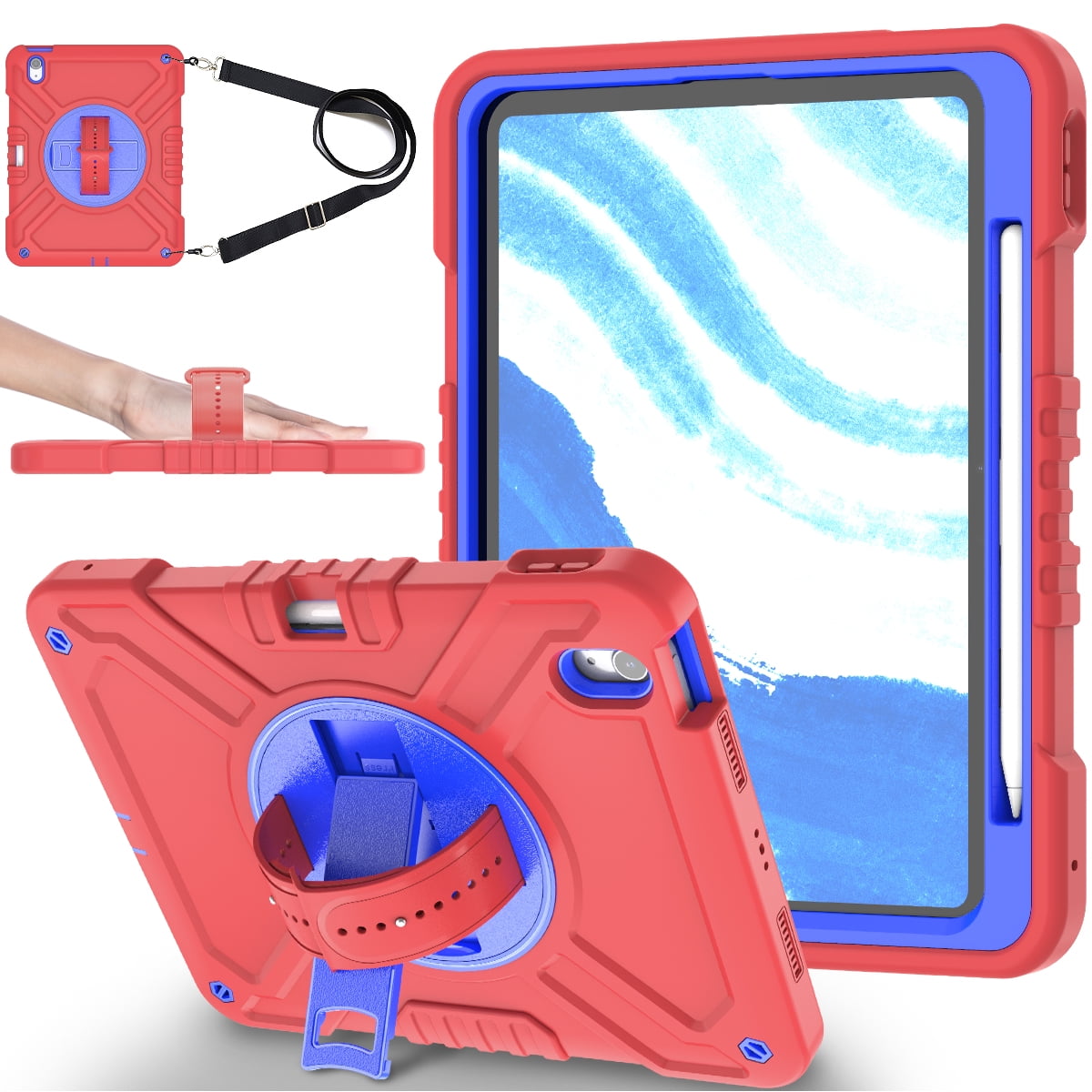 Petocase 10.9'' iPad Air 6th Gen/5th Gen/4th Gen Case, iPad Air 2024 ...