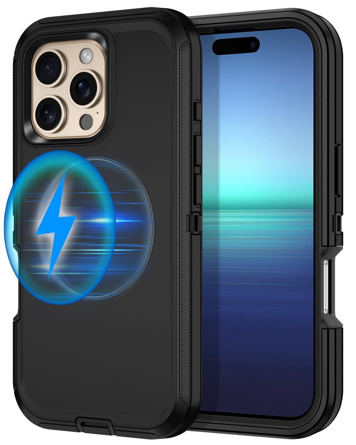 Petocase Magnetic For iPhone 16 Pro Case,Compatible with MagSafe Military-Grade Drop Protection ...