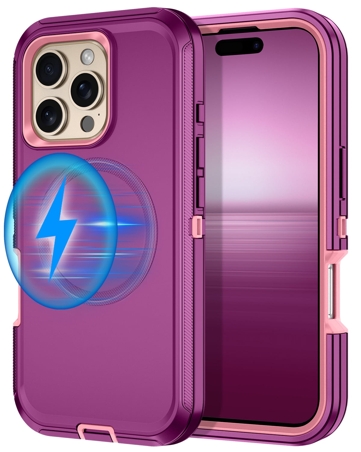 Petocase Magnetic For iPhone 16 Pro Case,Compatible with MagSafe ...