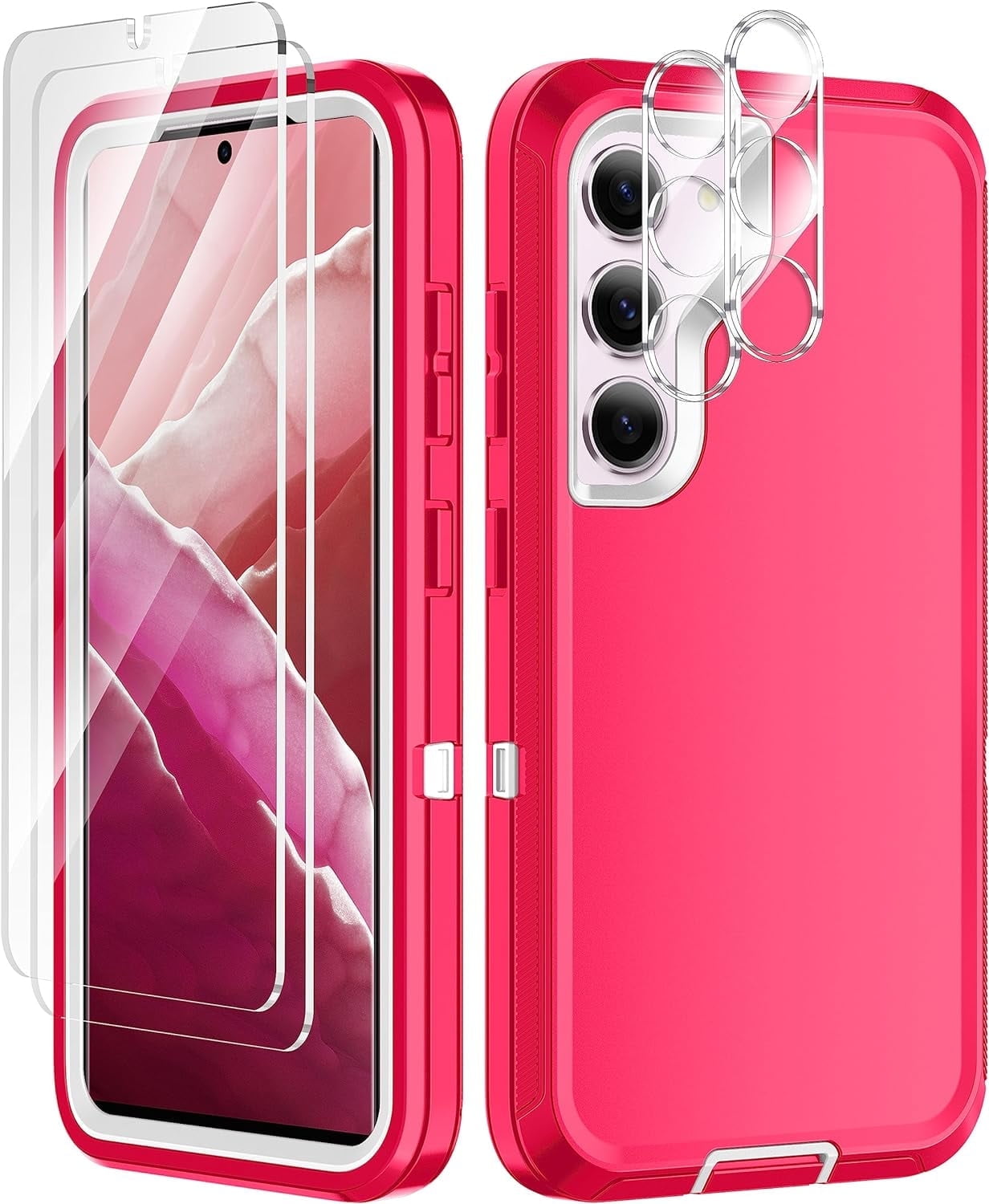 Petocase for Samsung Galaxy S23 Plus Case,with 2 Pack Screen Protector+ ...