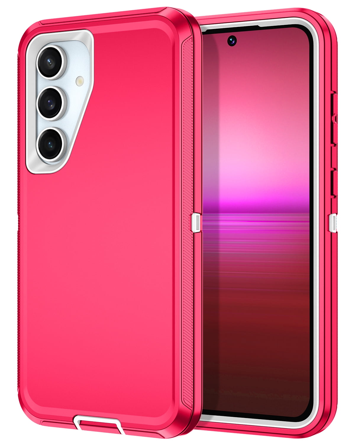 Petocase for Samsung Galaxy S24 FE 5G Case,Shockproof Rugged Full Body ...