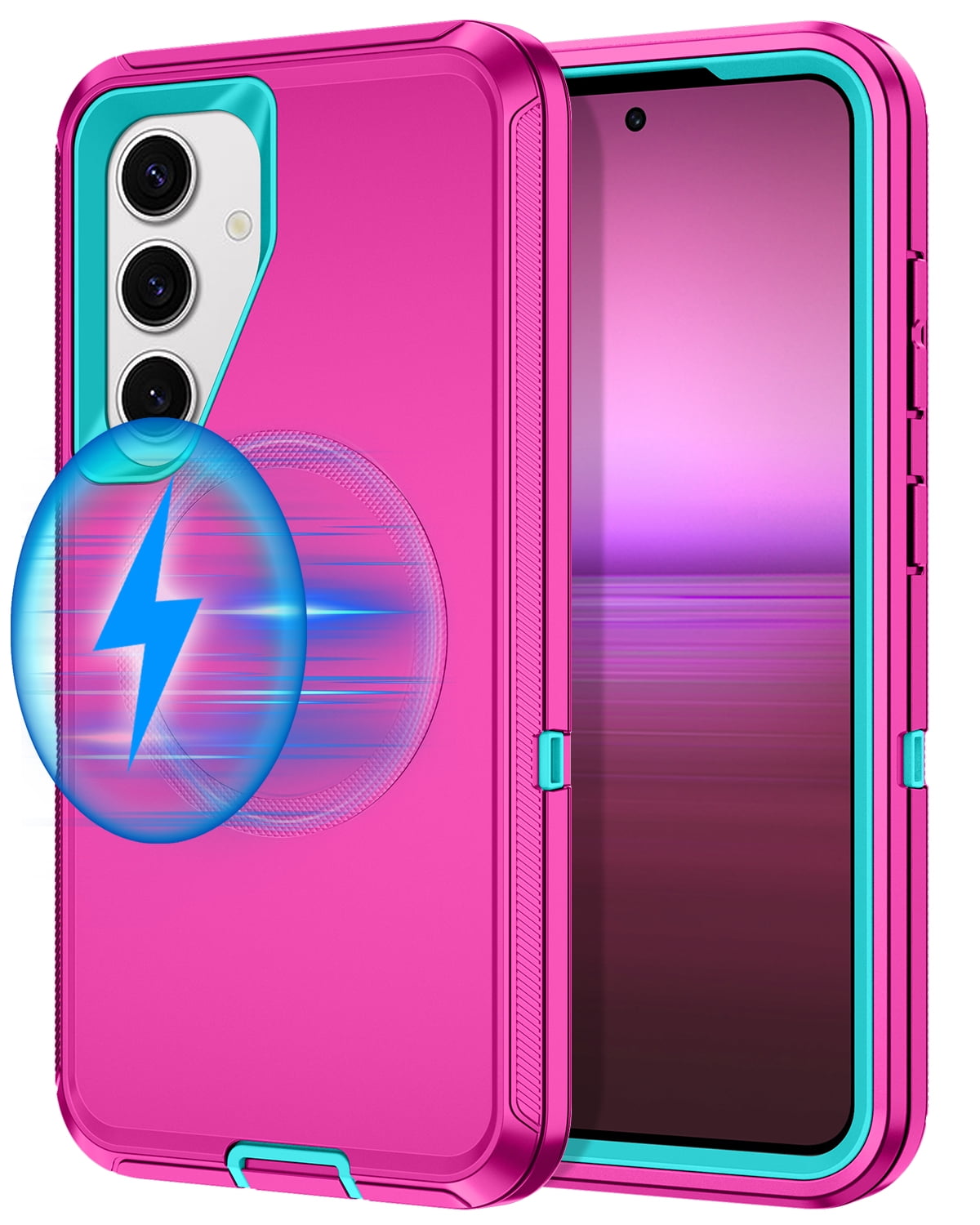 Petocase for Samsung Galaxy S24/S25 Plus Case,Compatible with MagSafe ...