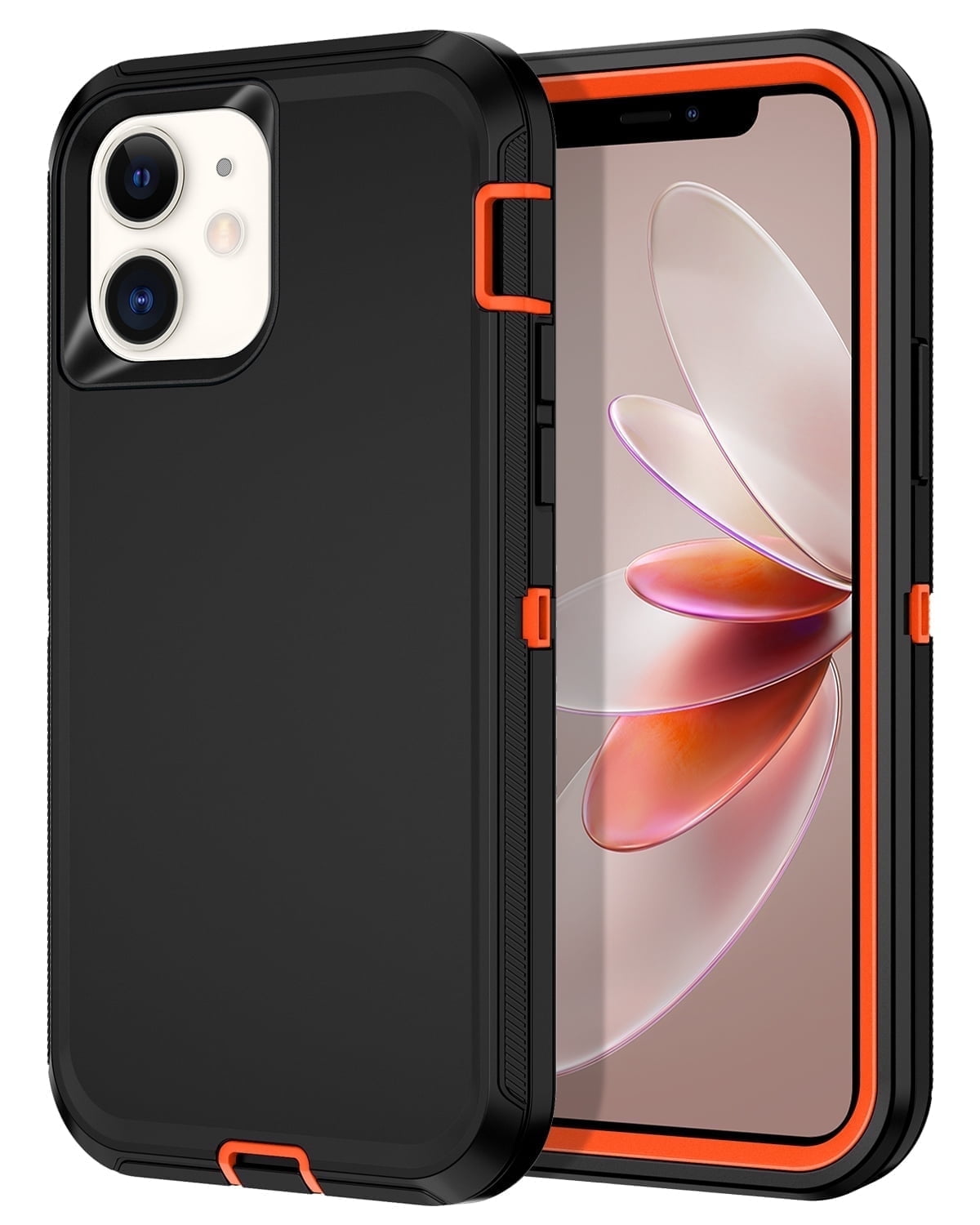 Petocase Shockproof Rugged Full Body Protection Case for iPhone 12 12 ...