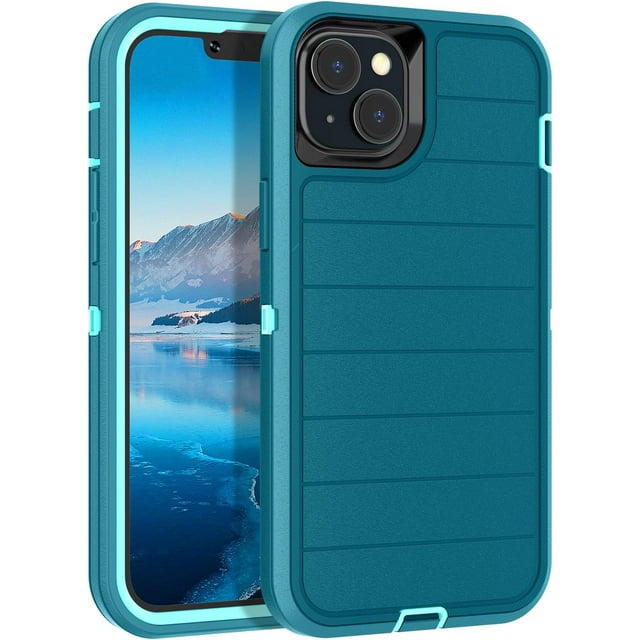 Petocase for iPhone 15 Plus Case,Heavy Duty 3-Layer Shockproof ...