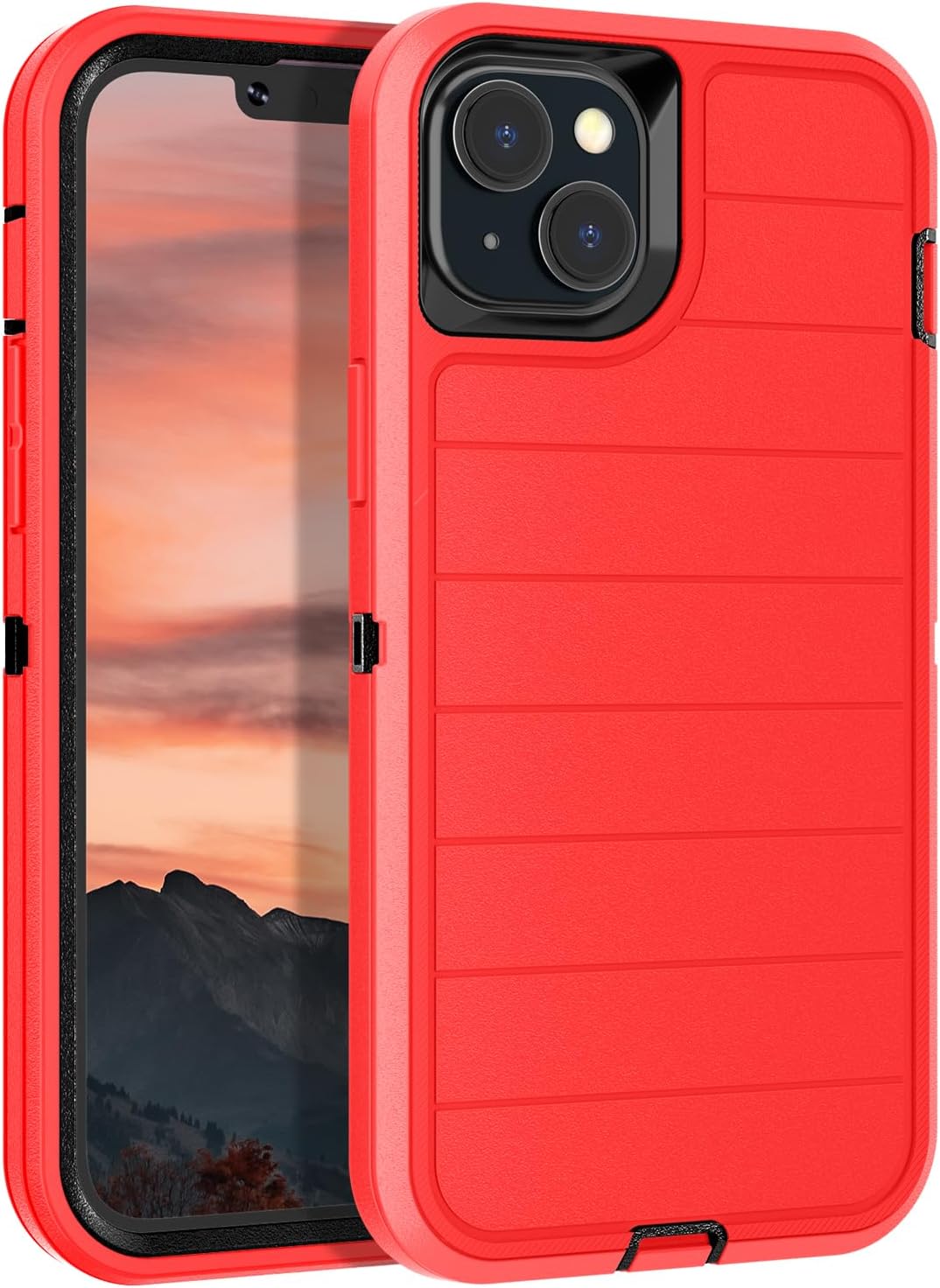 Petocase for iPhone 15 Plus Case,Heavy Duty 3-Layer[Shockproof ...