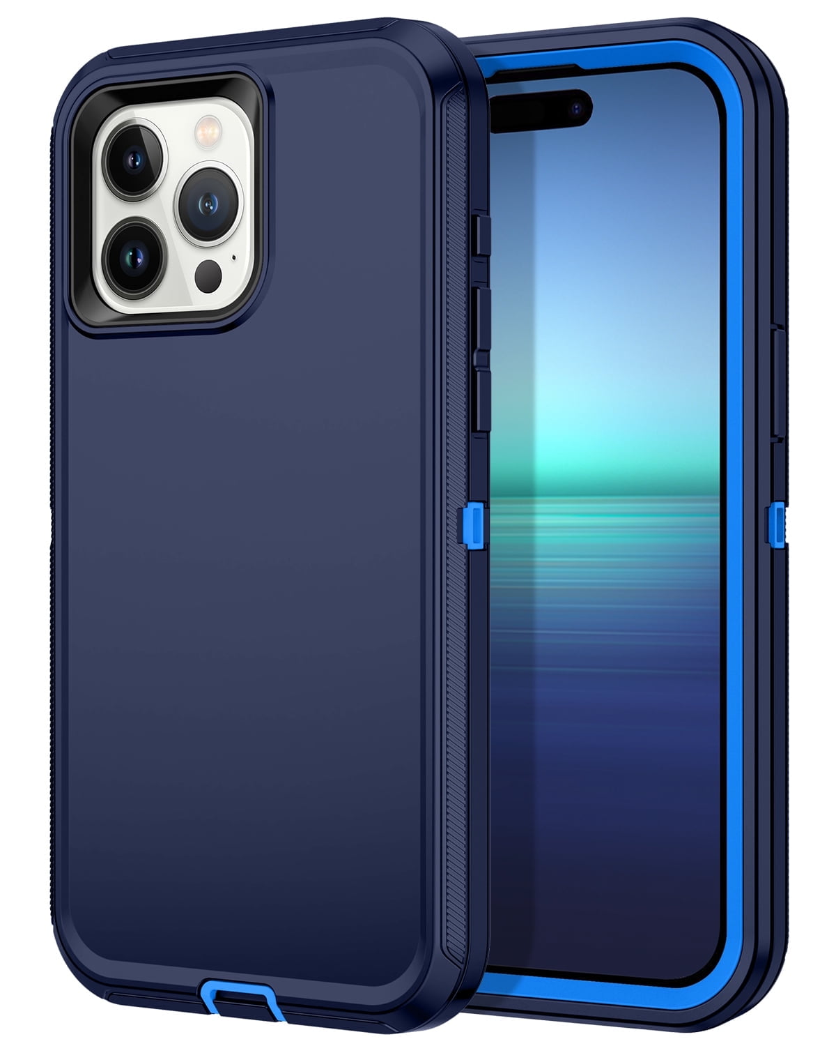 Petocase Shockproof Silicon Rugged Cell Phone Case for iPhone 15 Pro ...