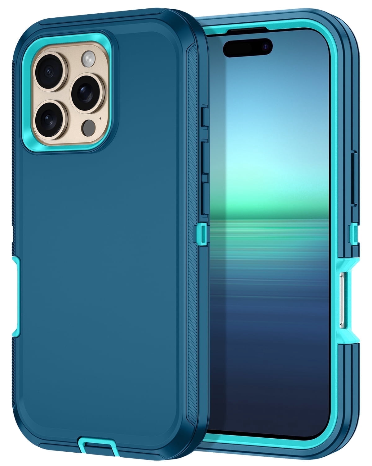Petocase For iPhone 16 Pro Case,Shockproof Rugged Full Body Protection ...