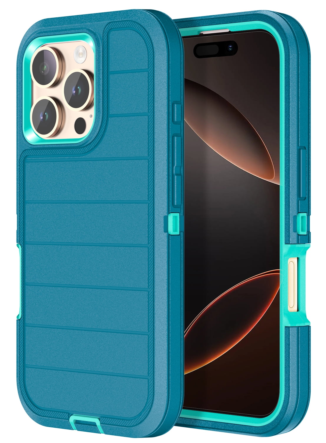 Petocase for iPhone 16 Pro Max Case,Shockproof Rugged Full Body ...