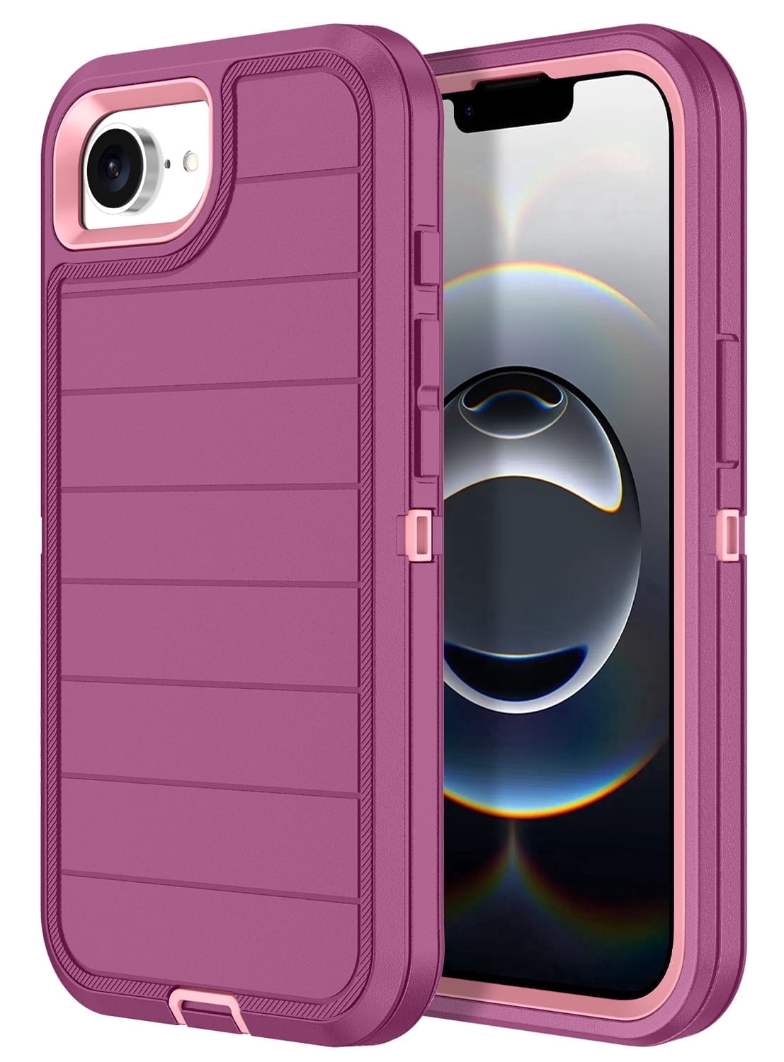 Petocase iPhone 16E Case, Shockproof Rugged Cover, 3-Layer Protection ...