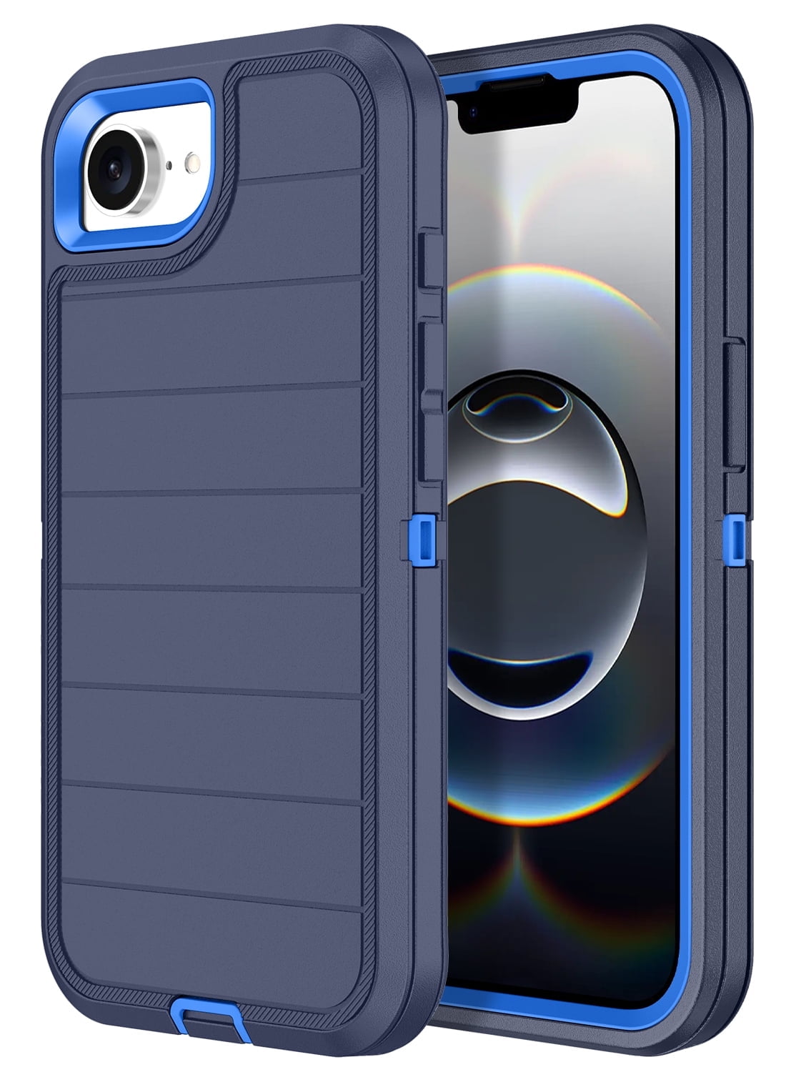 Petocase For iPhone 16e Case,Stripe Heavy Duty Shockproof Dust/Drop ...