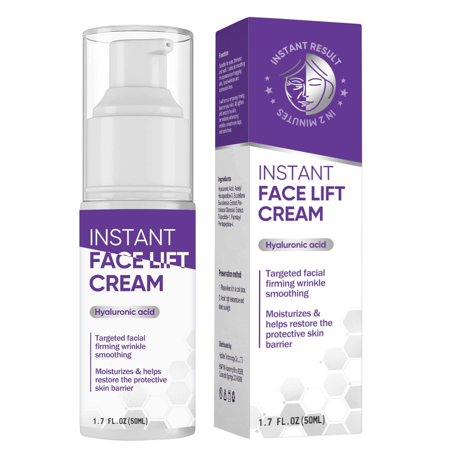Petoor Instant Face Lift Cream, Temporary Skin Tightening Cream ...