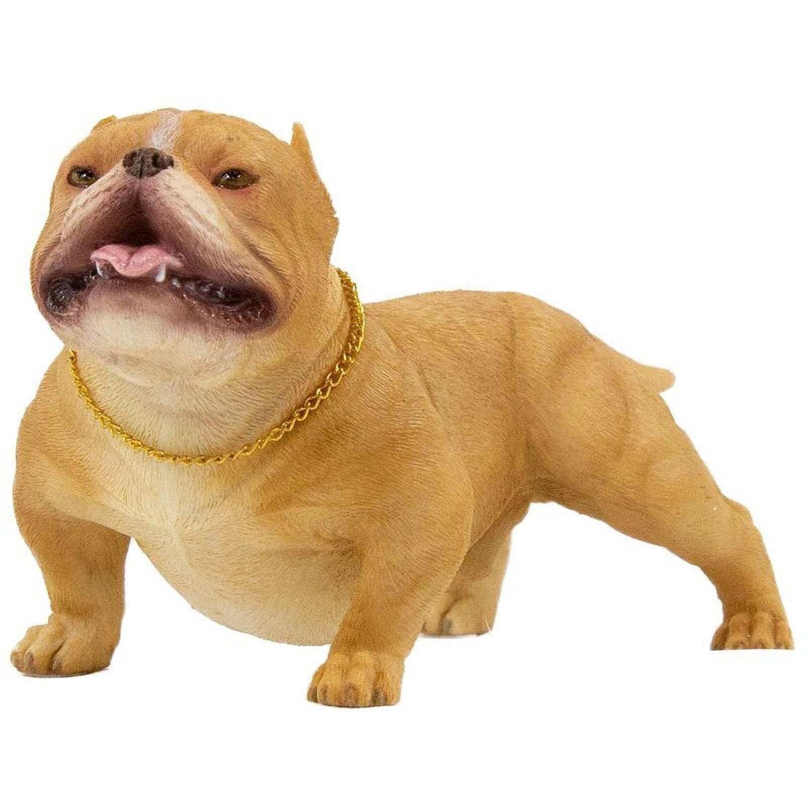 Petorama Handmade American Bully Exotic Resin Statue 1-6 in Cream ...