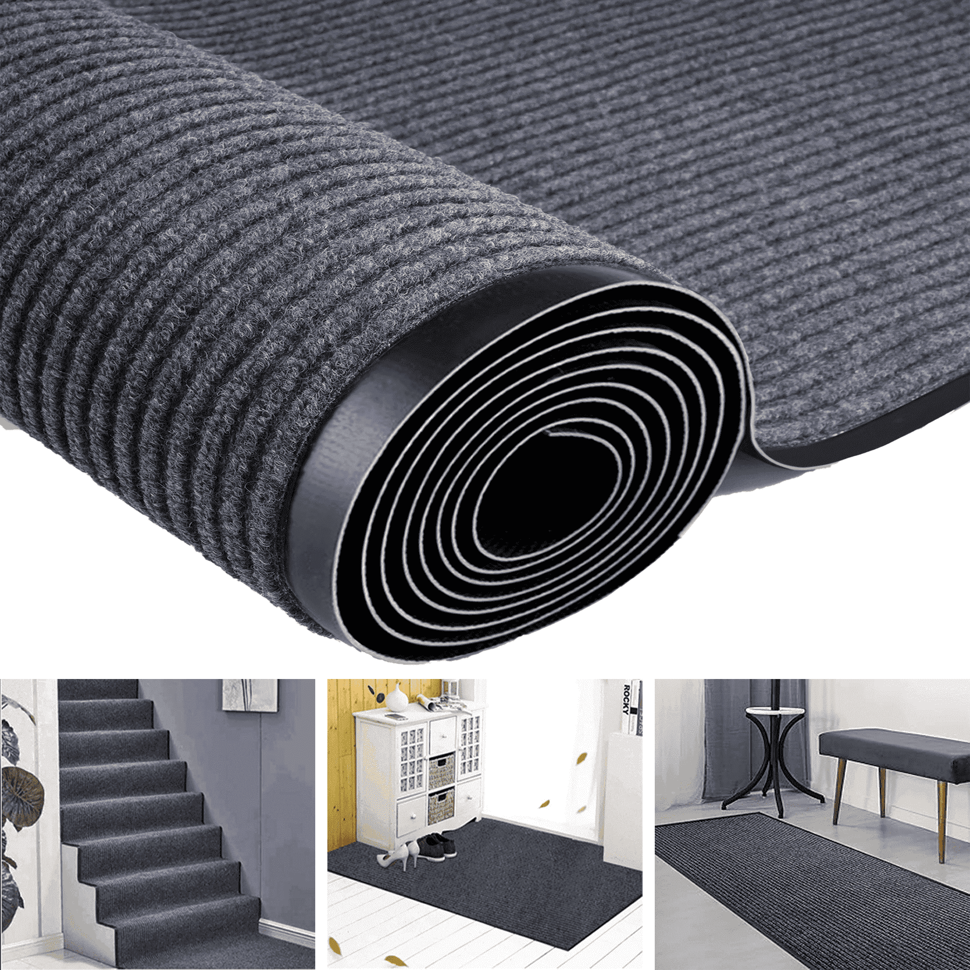 Petoto 3x10 ft. Versatile Commercial Grade Entry Mat - Durable ...