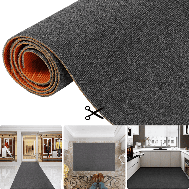 Petoto Commercial Carpet Runner, 4ft x 10ft Non-Slip Hallways Runner ...