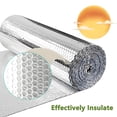 Petoto Bubble Reflective Insulation Roll, 24 in X 33 Ft Double Aluminum ...