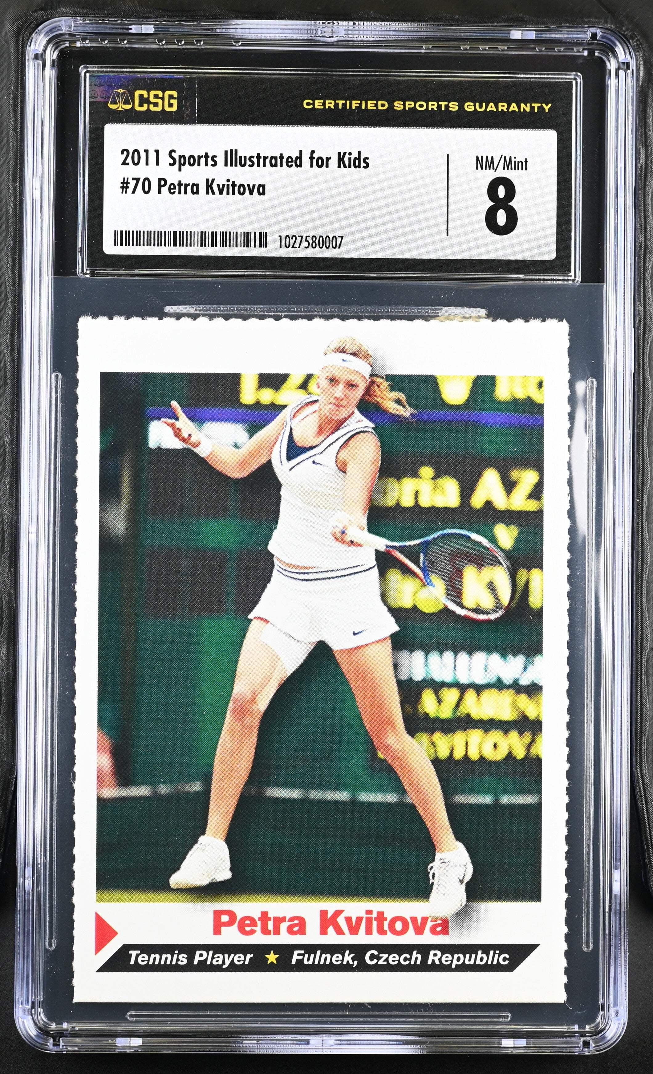 Petra Kvitova 2011 Sports Illustrated for Kids tennis Rookie Card CSG ...
