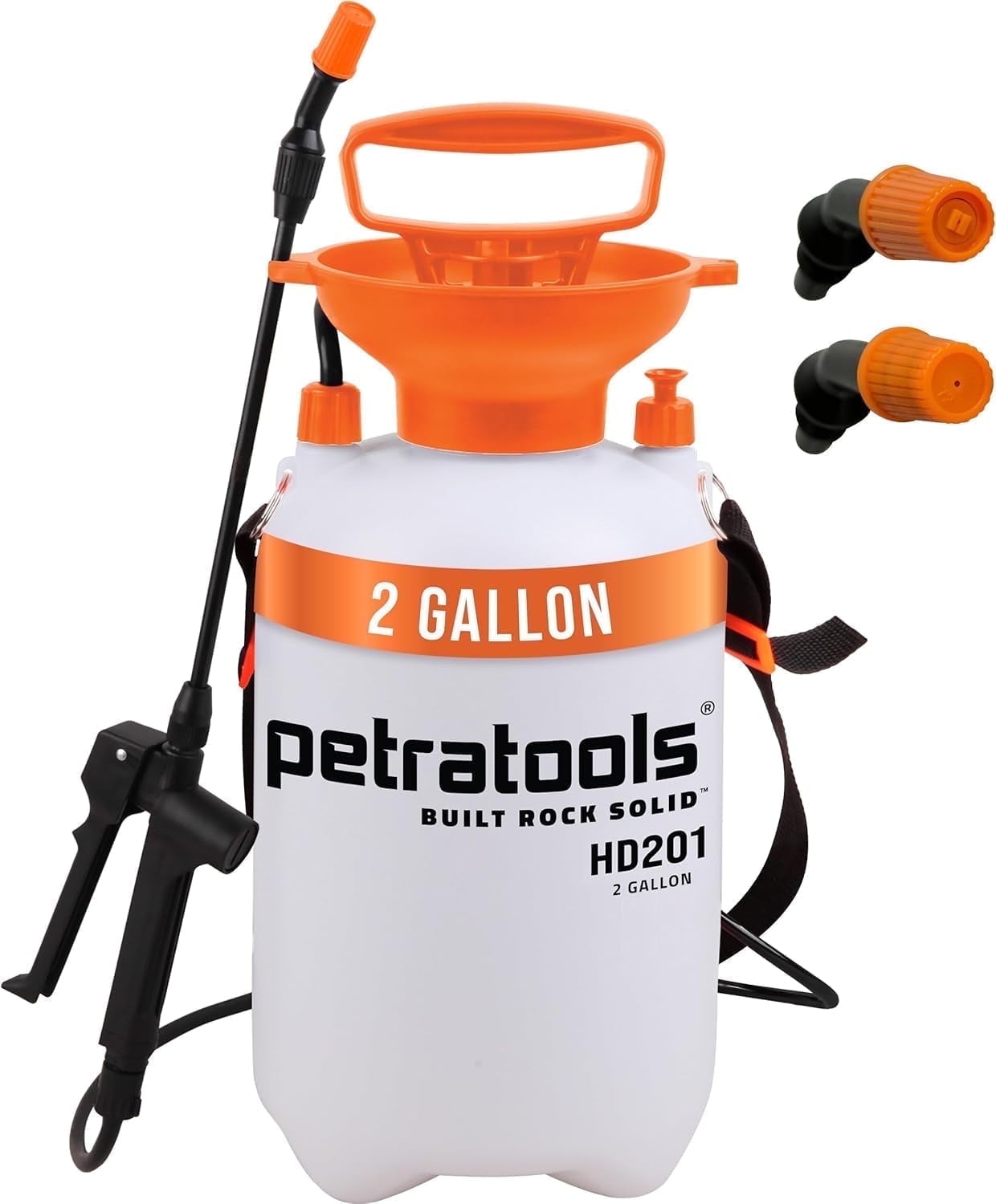 Petratools Easy Carry Garden Sprayer & Pump Sprayer with 52” Long Hose ...