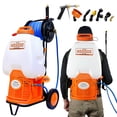 PetraTools HD5000 6.5-Gal Battery Backpack Sprayer with Custom Cart ...