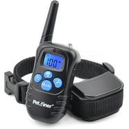 Petrainer Waterproof Dog Shocker with Remote, Beep/Vibra/Shock E-Collar, 300yd Range - Walmart.com