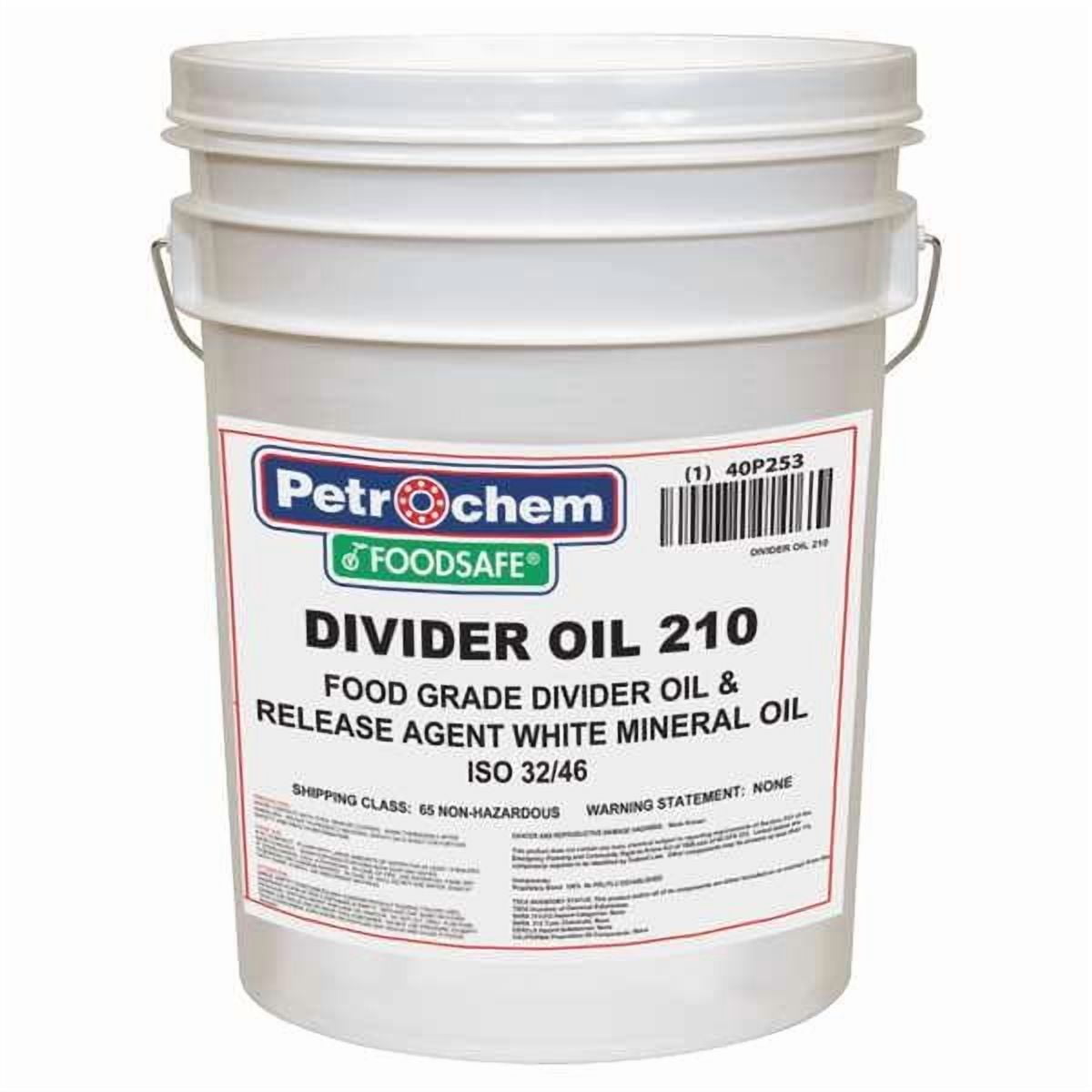 Petrochem Divider Oil,Food Grade,5 gal FOODSAFE DIVIDER OIL 210-005 ...