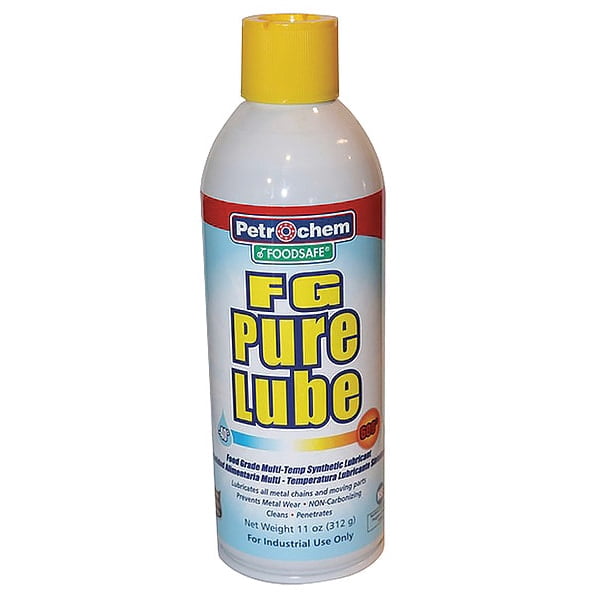 Petrochem 11 oz, Aerosol Can, Synthetic Oil, Amber FG PURE LUBE ...
