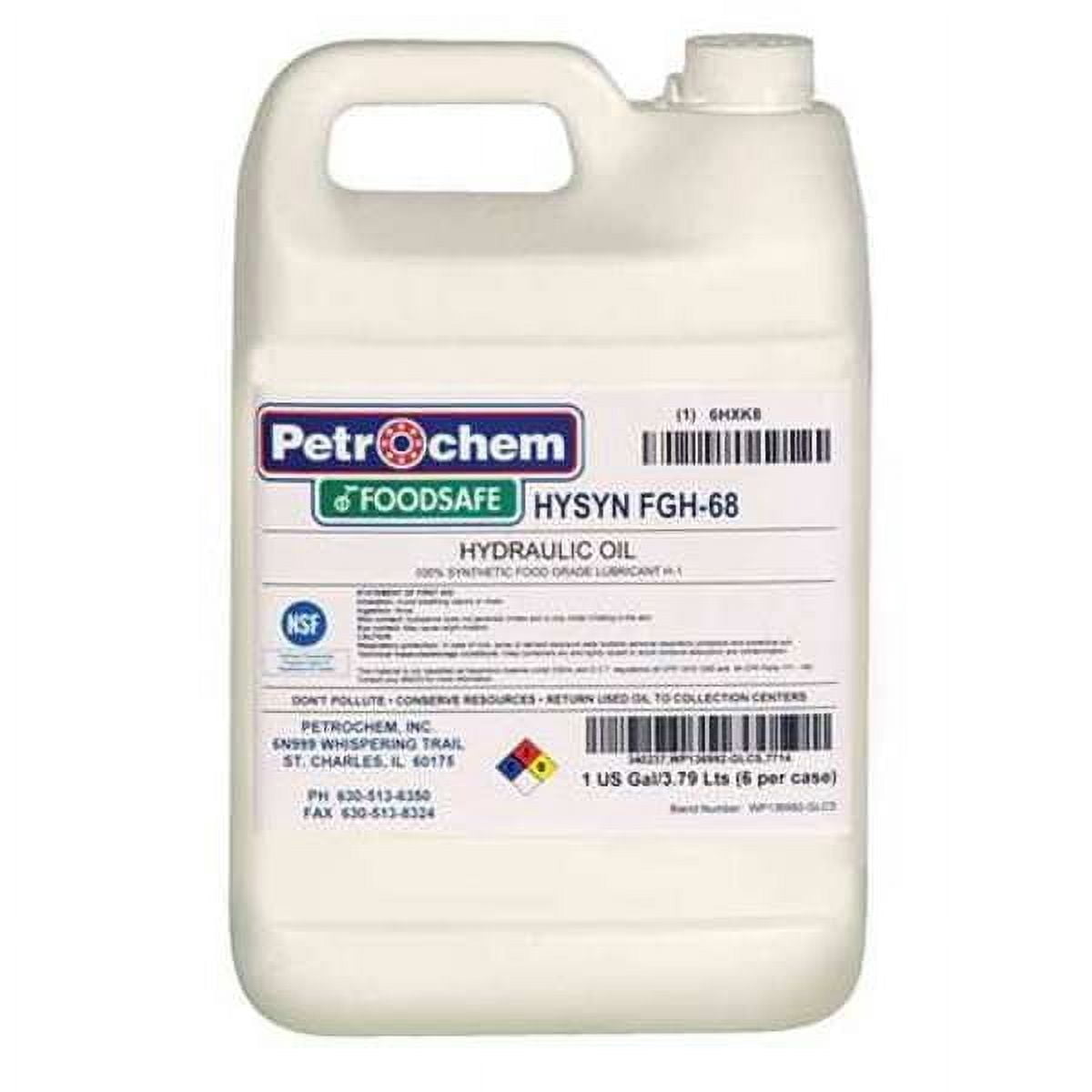 Petrochem 1 gal Jug, Hydraulic Oil, 68 ISO Viscosity, 20W SAE HYSN FGH ...