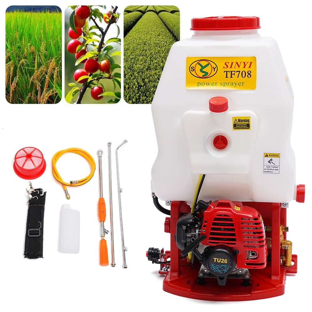 Petrol Garden Weed Sprayer Multifunction Backpack Fertilizing Watering ...