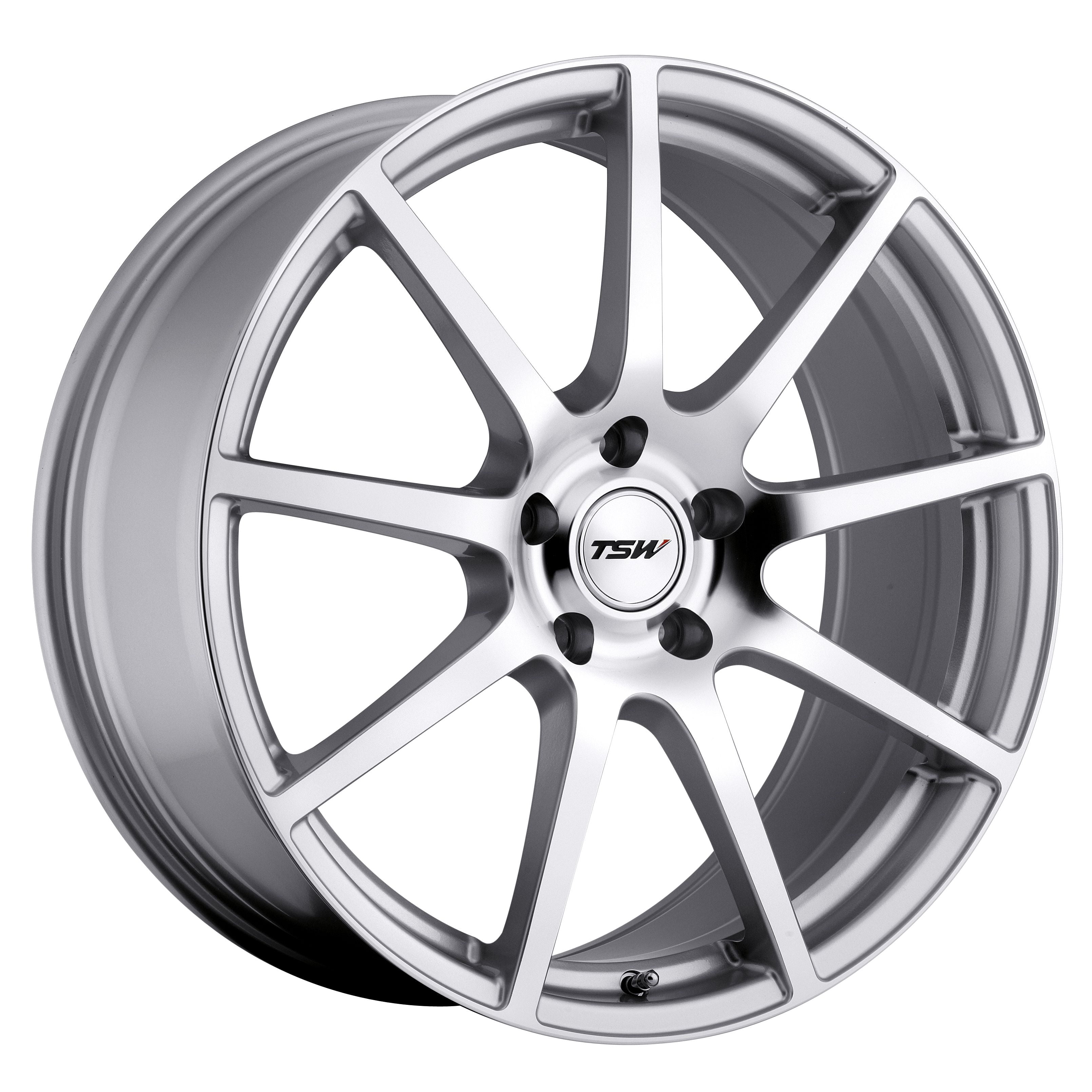 Petrol P3A 18X8 5X114.3 40Et 72.1Cb Silver W/ Machined Cut Face Wheel ...