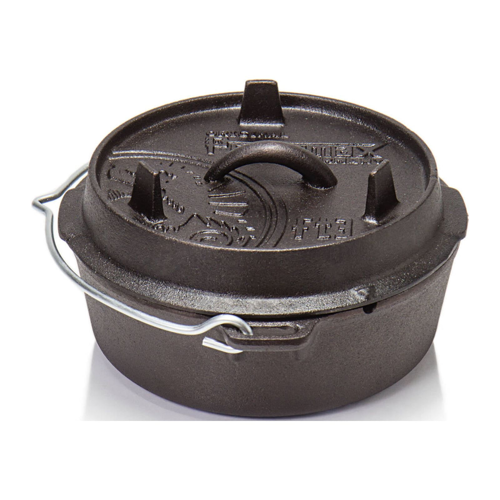 Petromax Cast Iron Dutch Oven for Cooking or Baking Outdoors Over a ...