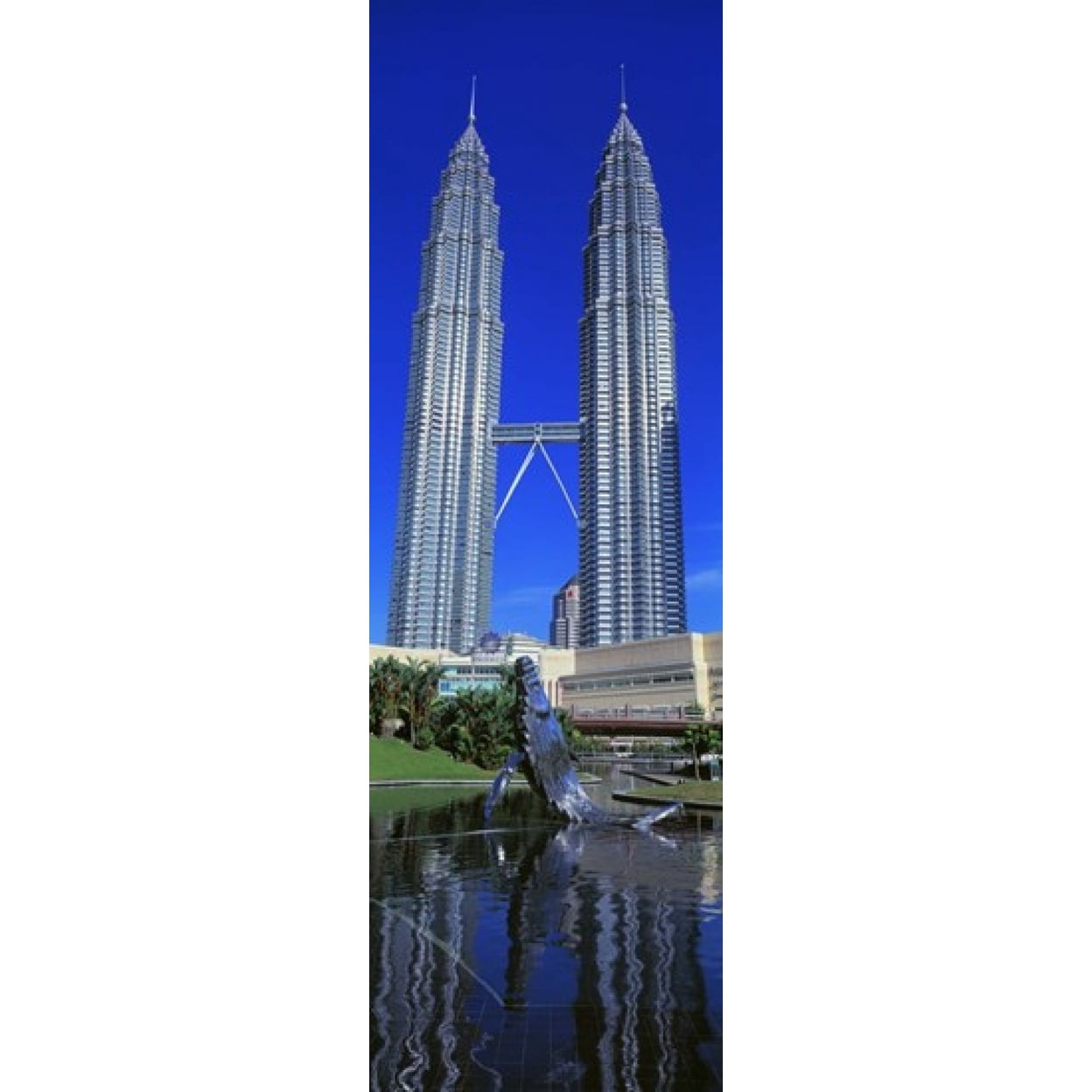 Petronas Towers Kuala Lumpur Malaysia Poster Print (18 x 6) - Walmart.com