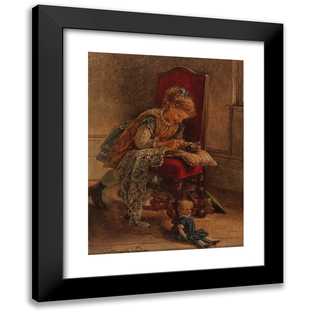 Petronella Peters 12x14 Black Modern Framed Museum Art Print Titled ...