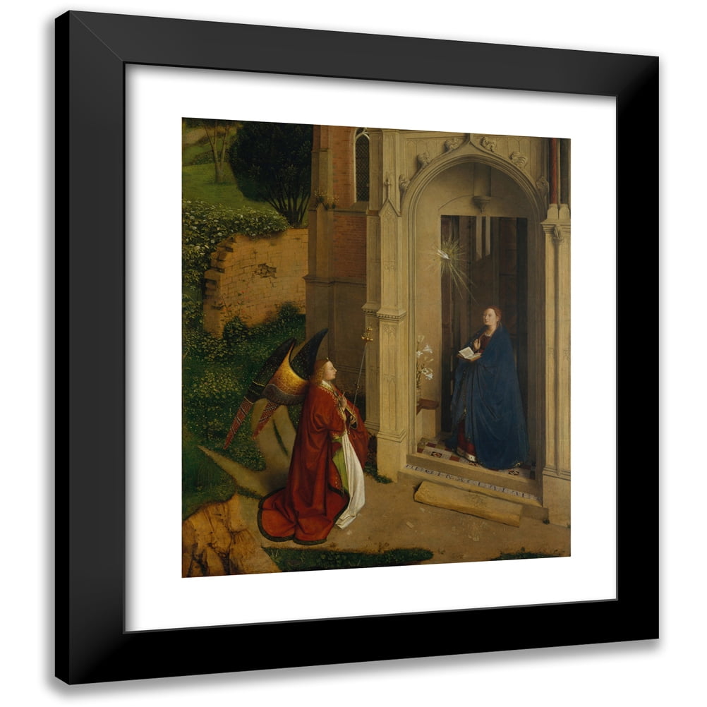 Petrus Christus 12x14 Black Modern Framed Museum Art Print Titled - The ...