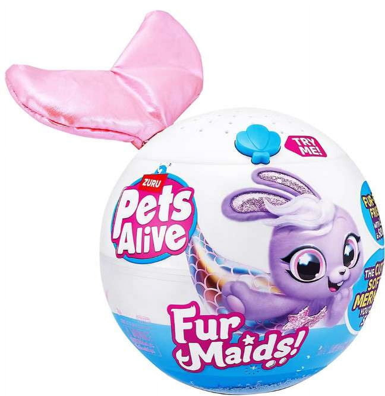 Pets Alive Furmaids PINK Bear Plush Figure (Over 10 Surprises ...