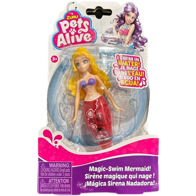 Pets Alive Water Activated Magical Mermaid Robotic Toy by ZURU ...