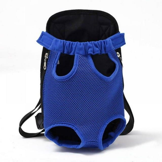Pets Carrier Dog Front Chest Backpack Five Holes Backpack Dog Outdoor ...