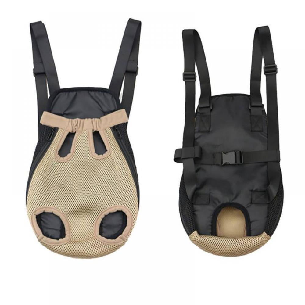 Pets Carrier Dog Front Chest Backpack Five Holes Backpack Dog Outdoor ...