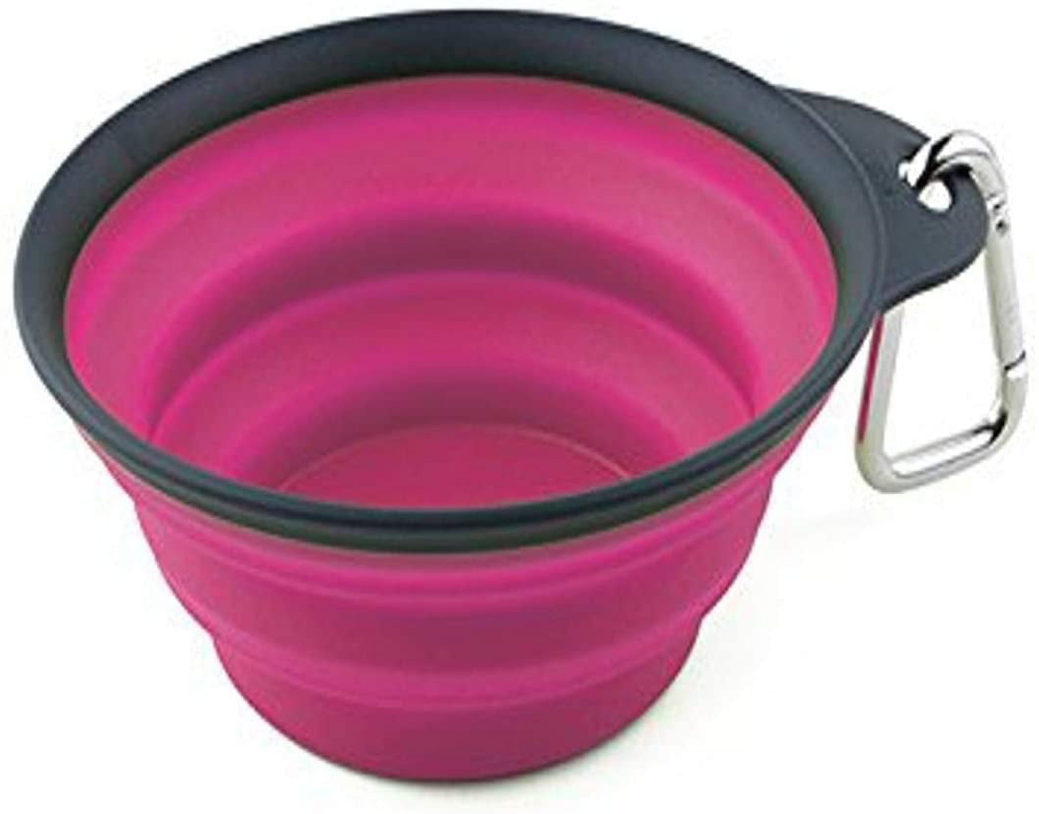 Pets Collapsible Travel Cup, Small, Gray/Pink - Walmart.com