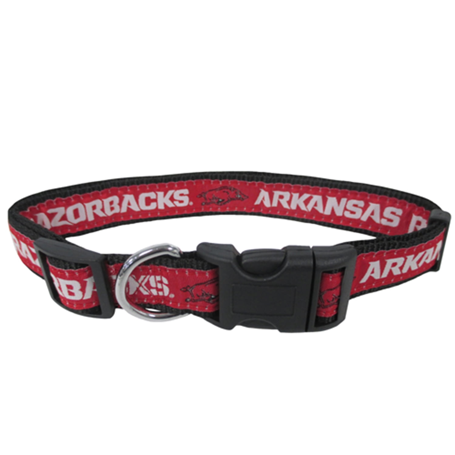 Pets First Arkansas Razorbacks Pet Collar - Medium - Walmart.com