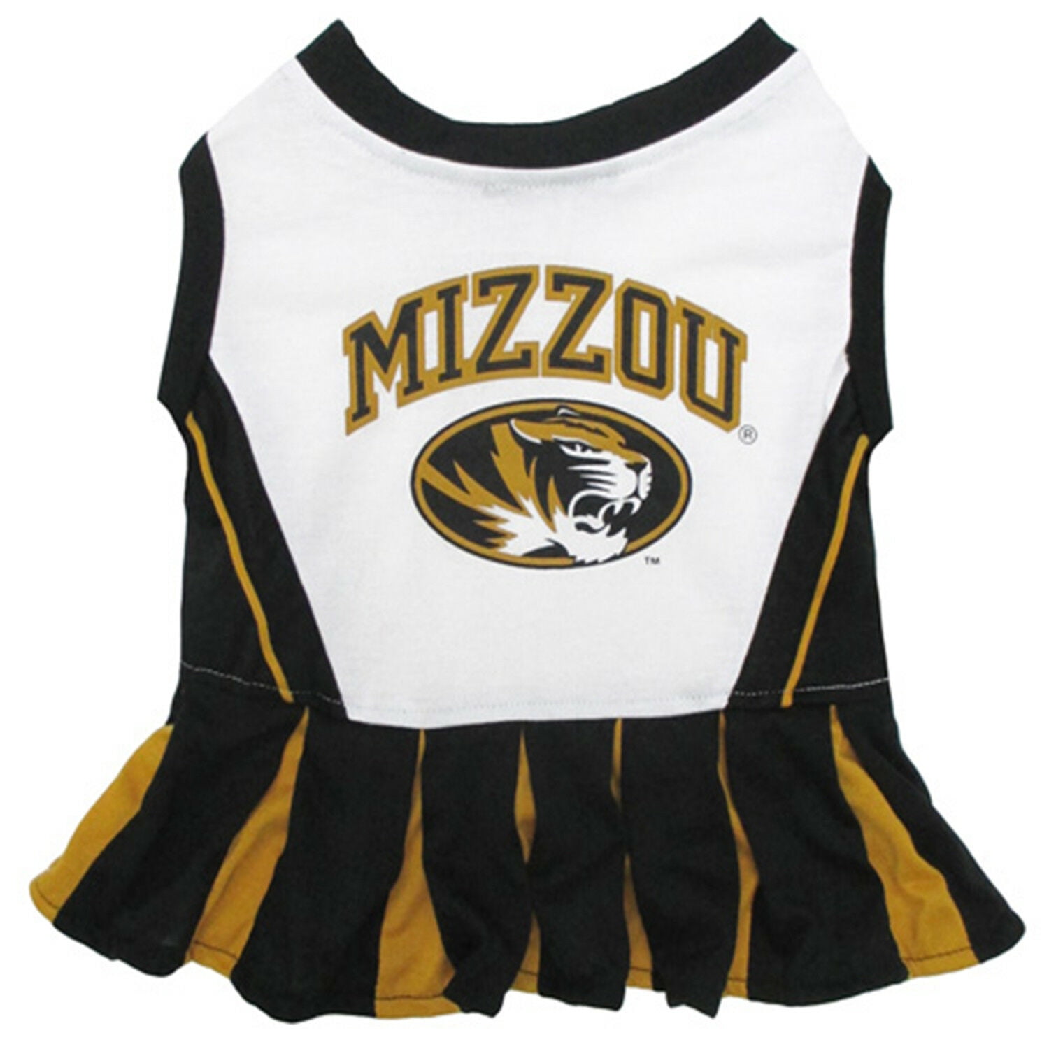 Pets First College Missouri Tigers Cheerleader Dress - Walmart.com