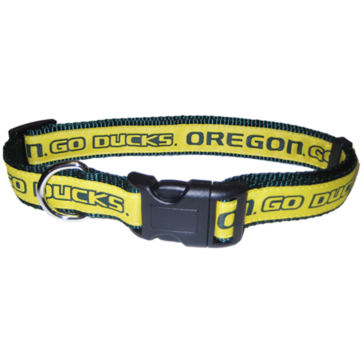 Pets First Oregon Ducks Adjustable Nylon Dog Collar, 3 Sizes Available ...