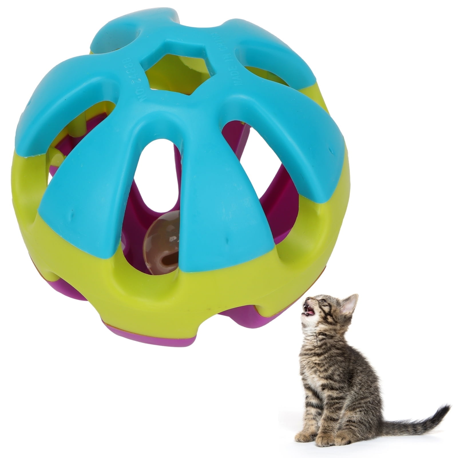 Pets First Large Size Cat Ball with Bell Toy ,hasing Rattle Interactive Toy Catching Ball with ...