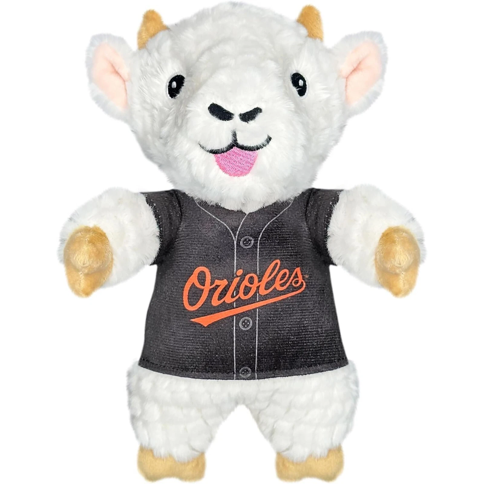 Pets First MLB Goat Plush Toy for Dogs & Cats Squeaky Dog Toy with ...