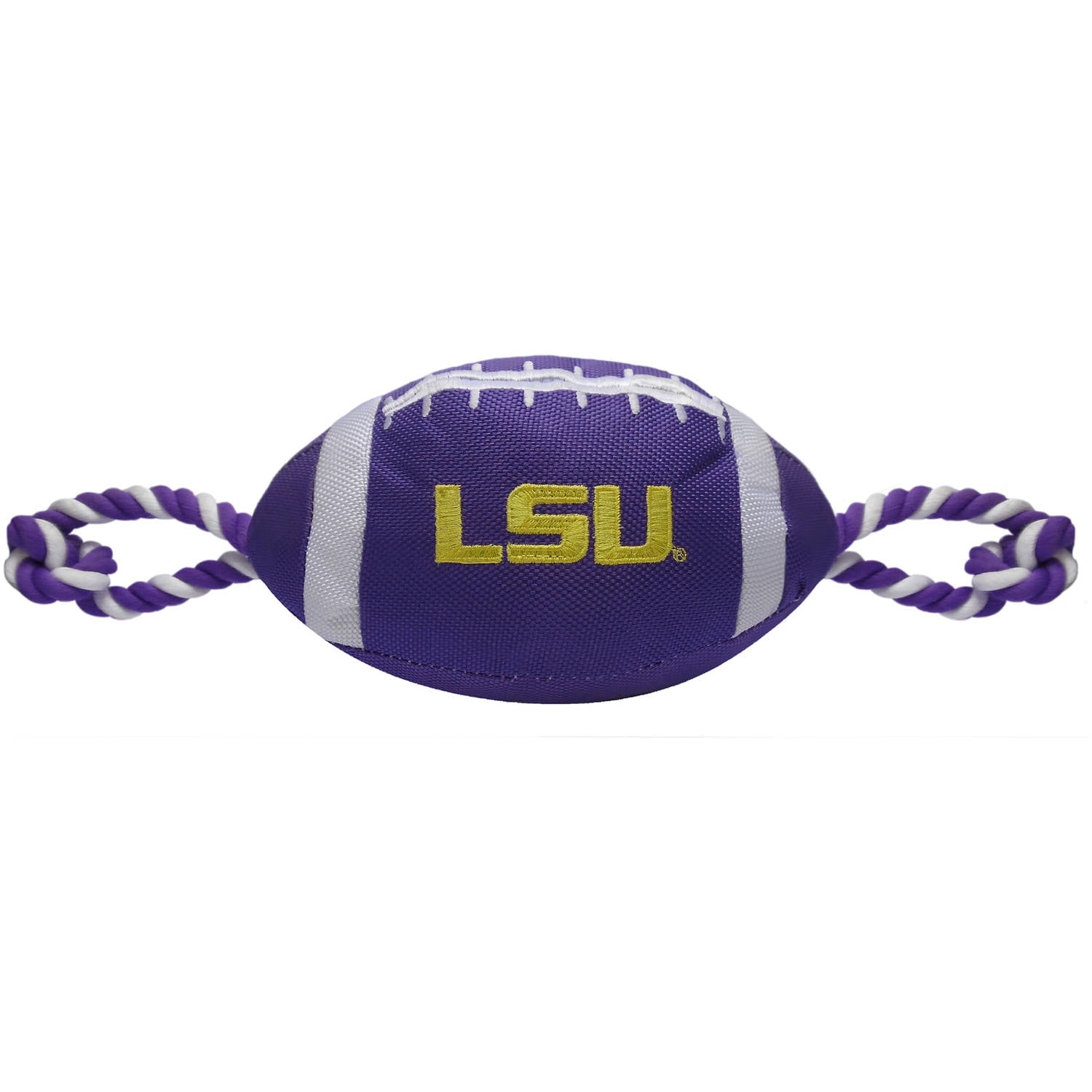 Pets First Collegiate Louisiana State Nylon Football-Licensed - Walmart.com