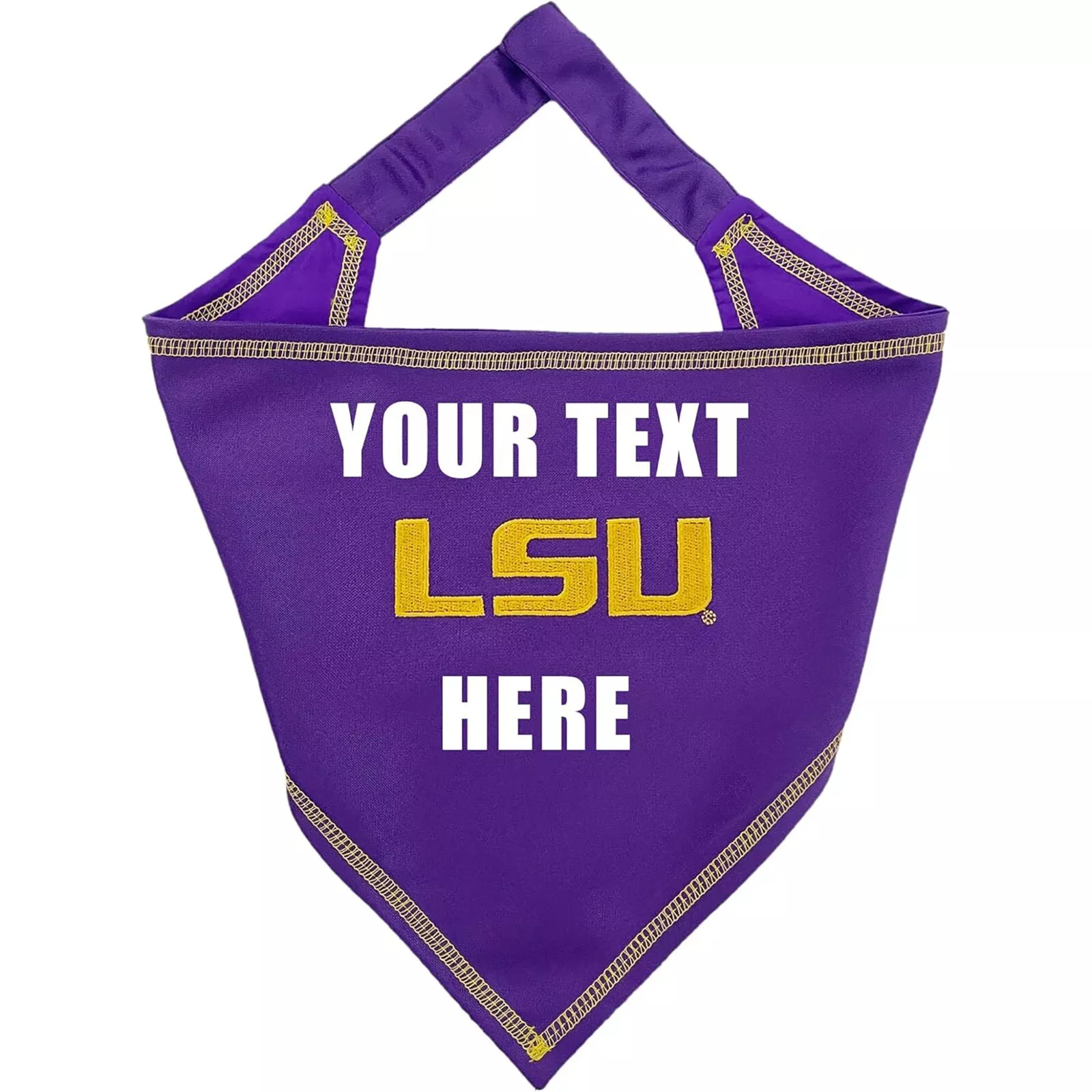 Pets First NCAA Personalized Tie Bandana for Dogs & Cats Sporty Dog ...