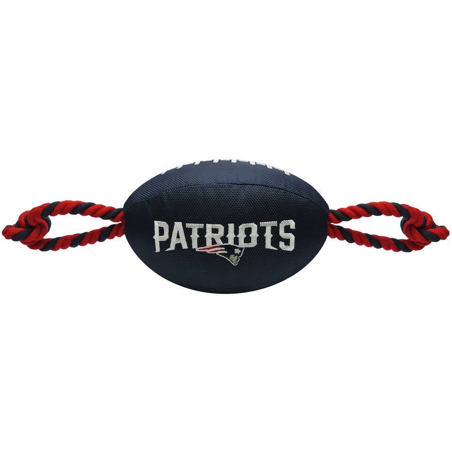 Pets First NFL New England Patriots Nylon Football Toy - Walmart.com