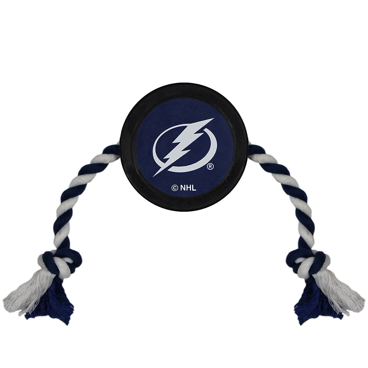 Pets First NHL Tampa Bay Lightning Hockey Puck Toy - Heavy-Duty Durable ...