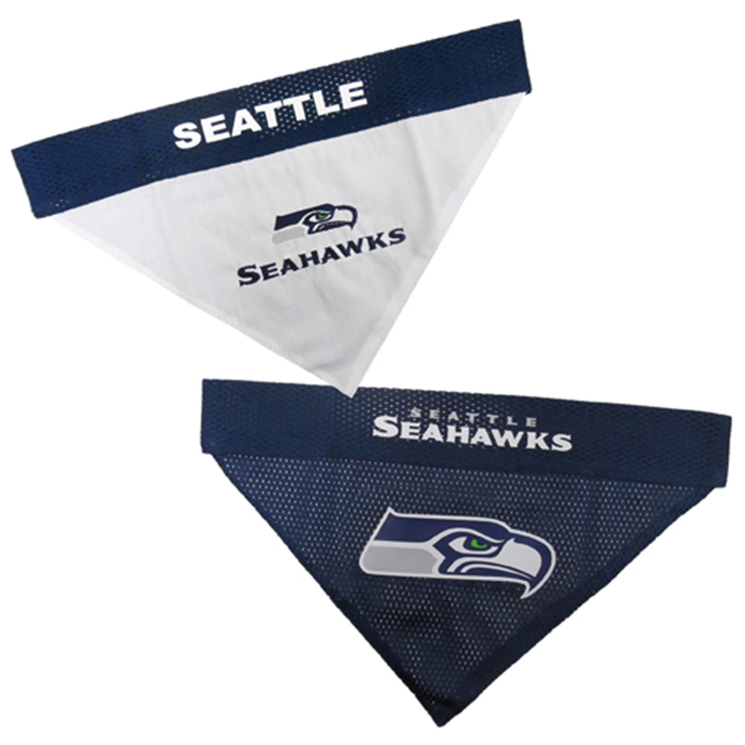 Pets First Nfl Seattle Seahawks Reversible Bandana -Home & Away Mesh ...