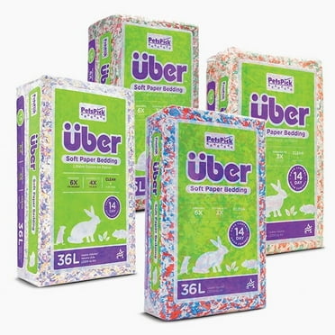 PetsPick Uber Soft Paper Bedding for Rodents & Small Animals, Odor ...