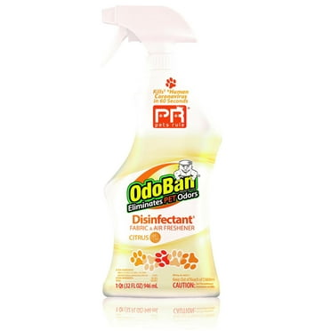 OdoBan Ready-to-Use Spray and 32 Ounce Trigger Spray, Citrus Scent ...